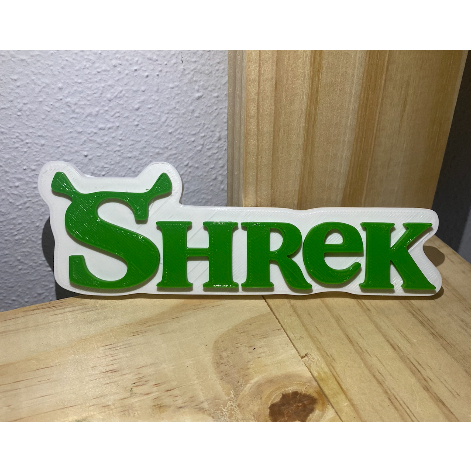 SHREK LOGO (3D Desk Decoration) | Shopee Philippines