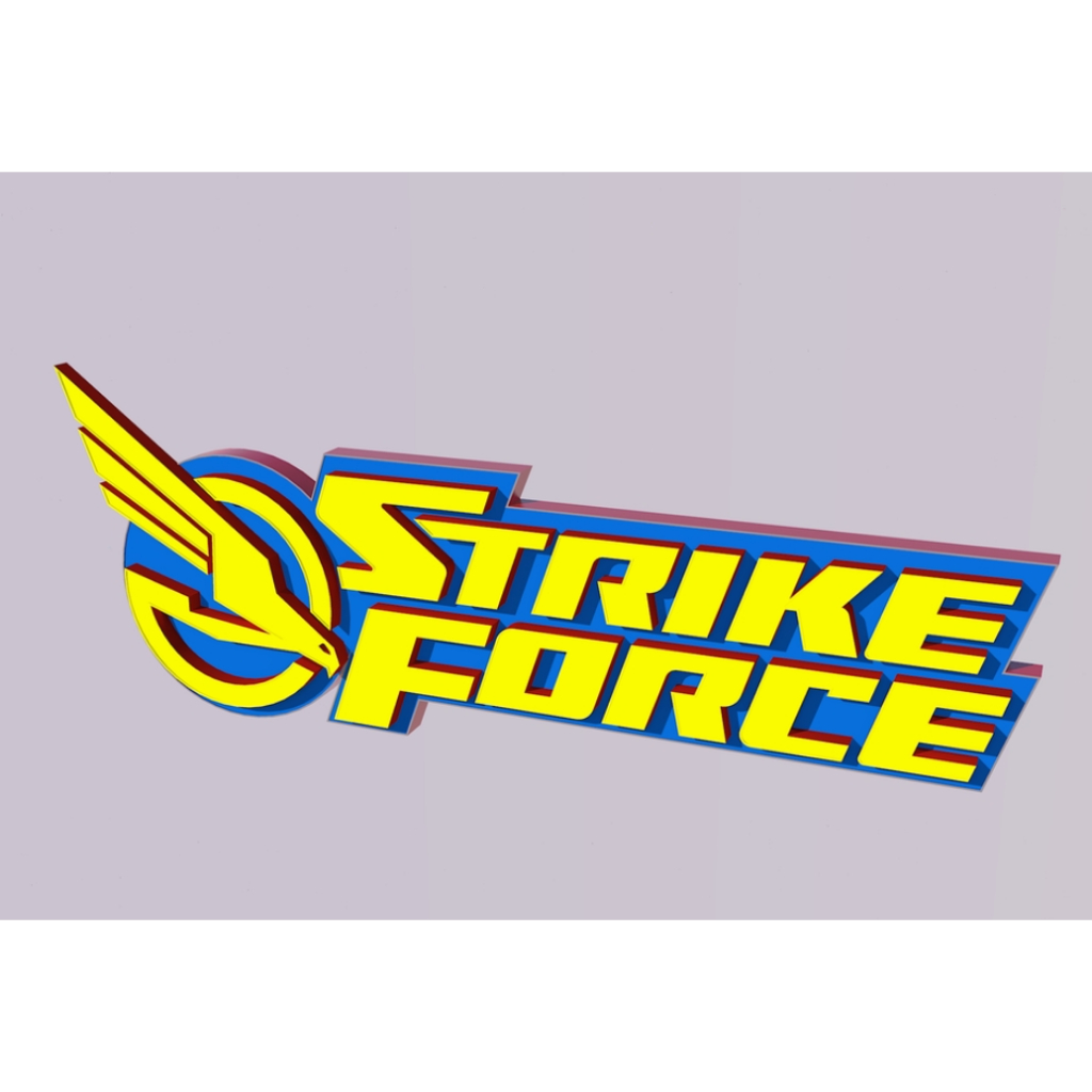 MARVEL STRIKE FORCE LOGO (3D Desk Decoration) | Shopee Philippines