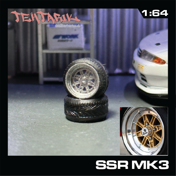 SSR MK3 Resin Rims 1:64 Scale 9mm | Shopee Philippines
