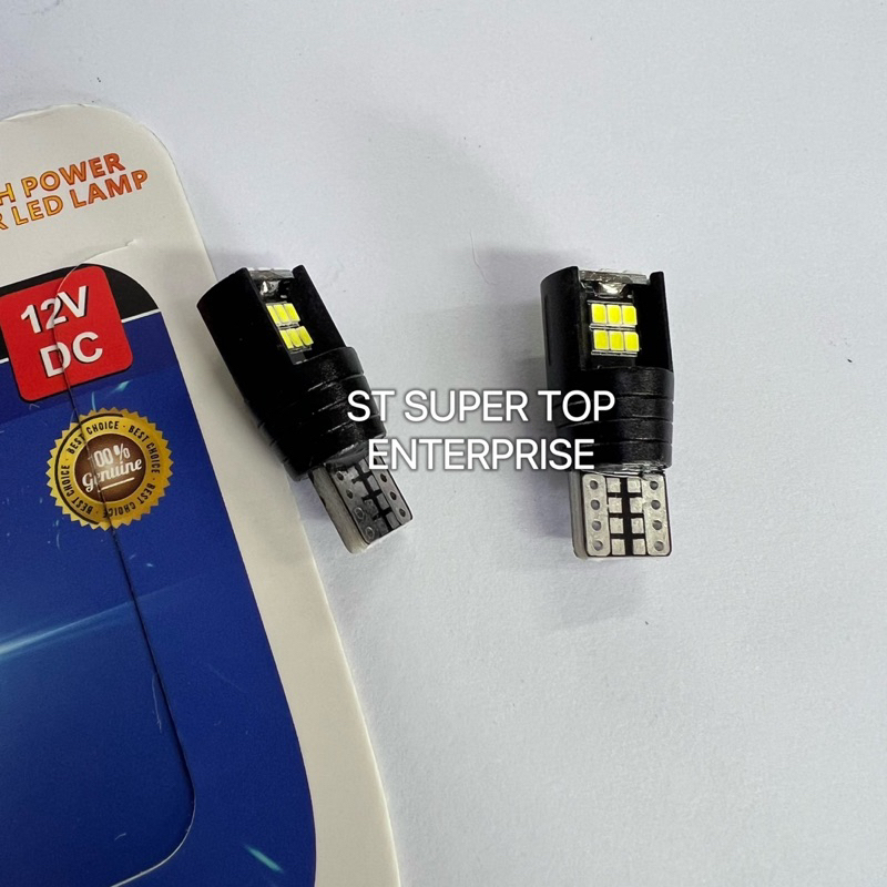 T10 LED Bulb 1 set T10 Lampu Kecil Mentor Number Plate Lamp Kereta ...
