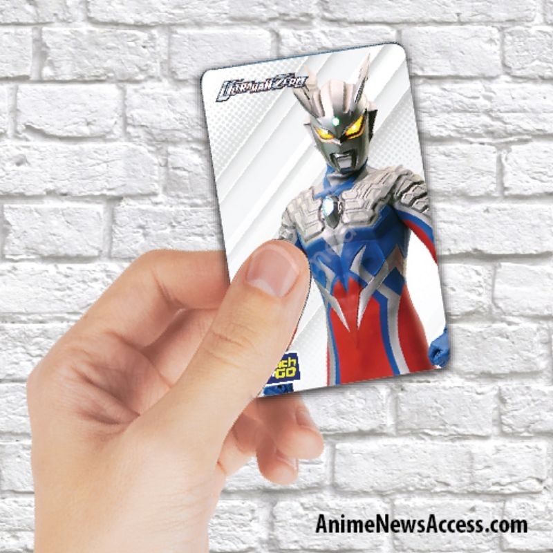 Ultraman Zero Tokusatsu Touch N Go Card Sticker TNG | Shopee Philippines