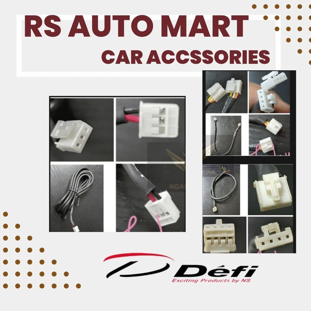GREDDY DEFI MULTI D/A GAUGE ACCESSORY PARTS SOCKET CABLE SOCKET WIRE ...