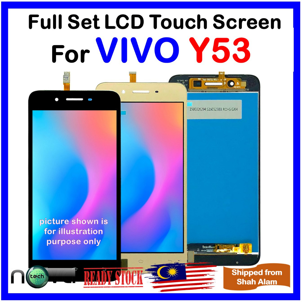 NGS Brand Full Set LCD Touch Screen Fit with VIVO Y53 VIVO 1606 1606A ...