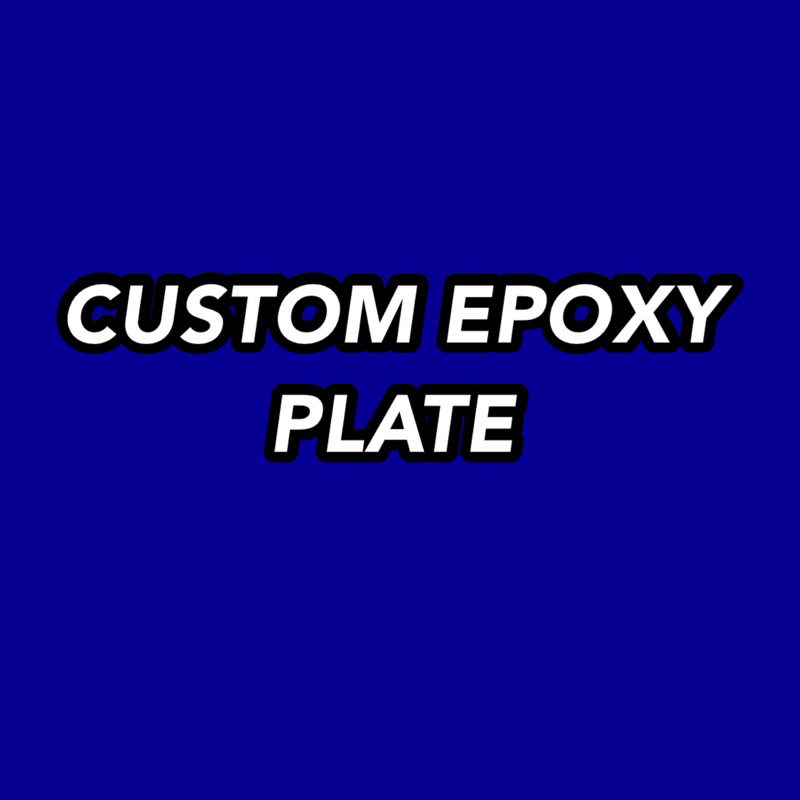 Epoxy Plate Custom Sign Piala Trophy | Shopee Philippines
