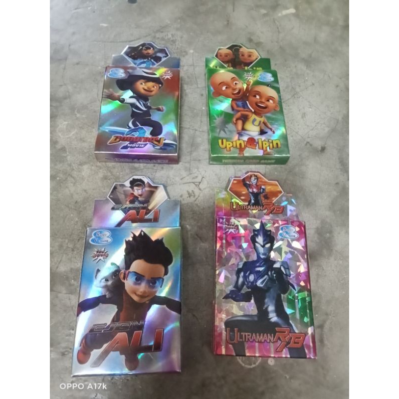 Kad Boboi boy,Ejen Ali,Upin & Ipin,Ultraman RB | Shopee Philippines