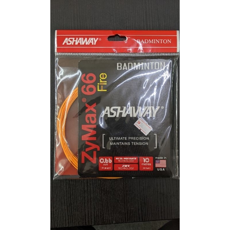 Ashaway Zymax 66 Fire Badminton String | Shopee Philippines