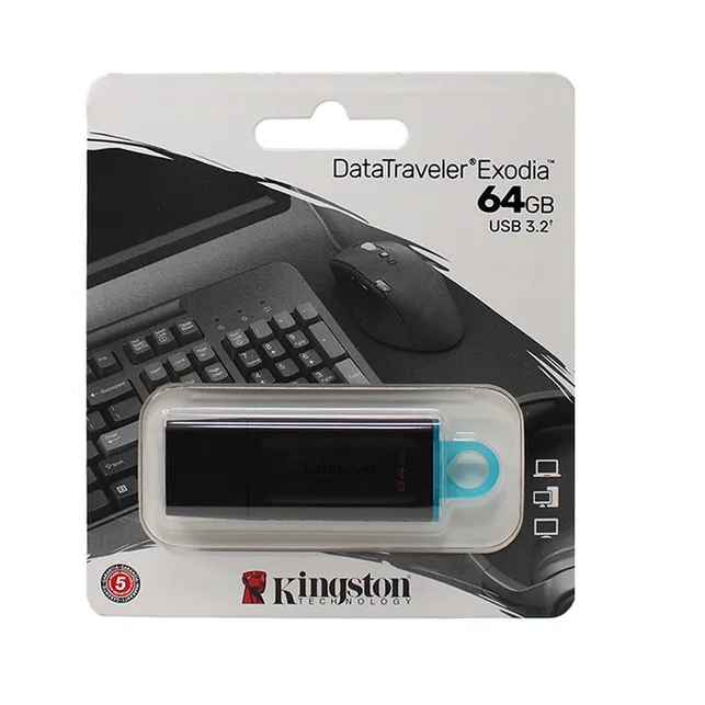 Kingston DataTraveler Exodia USB 3.2 Gen 1 Flash Drive - 64GB (DTX/64GB) | Shopee Philippines