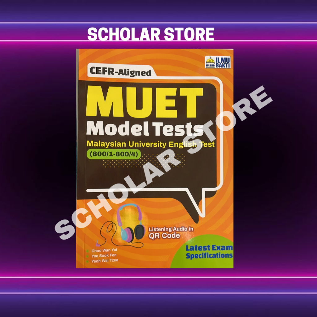 [SCHOLARSTORE] STPM 2023 : MUET MODEL TEST 2023 (MALAYSIAN UNIVERSITY ...