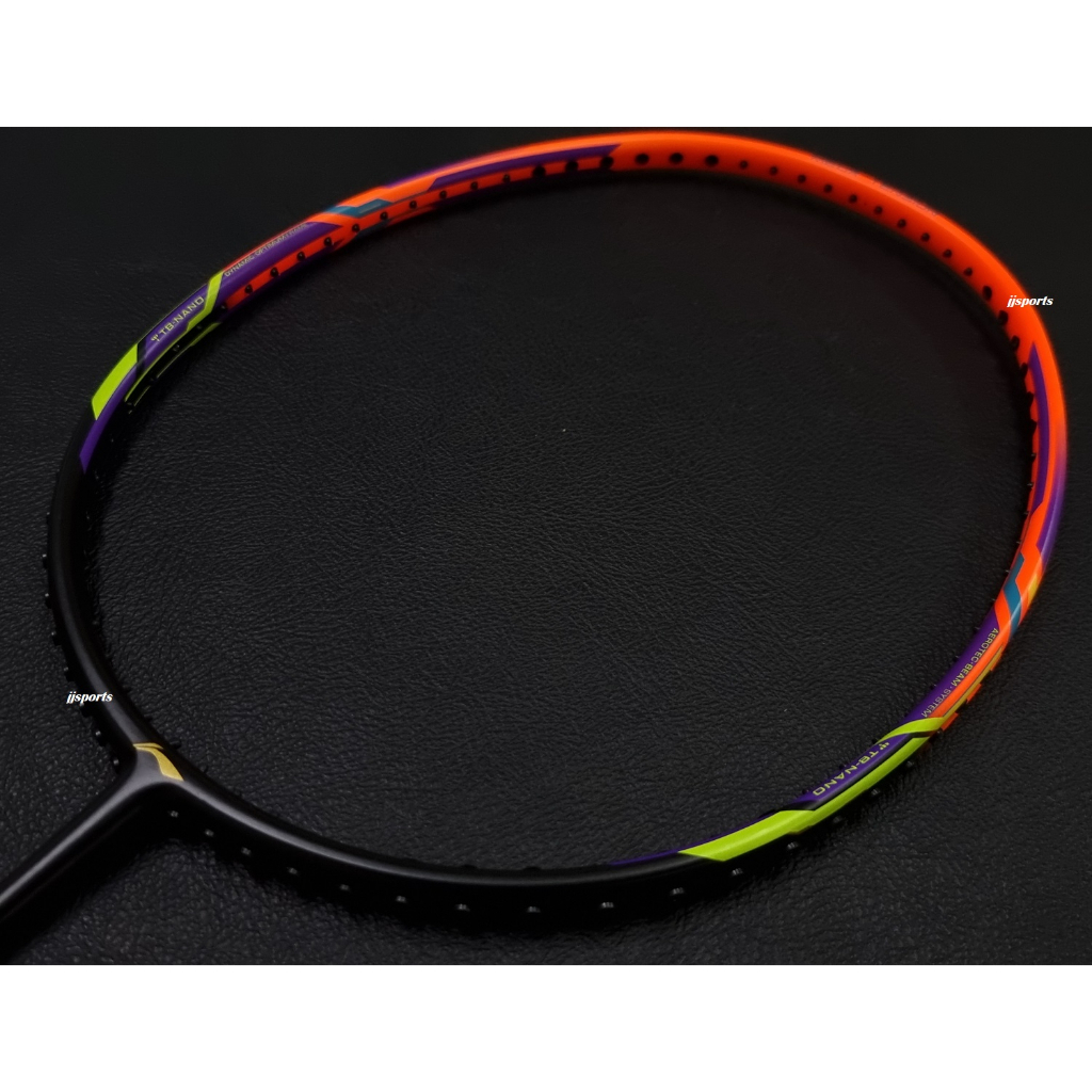 LI-NING TURBO 99(FOR SMASH) ORANGE (Free String and Grip) Unstrung ...