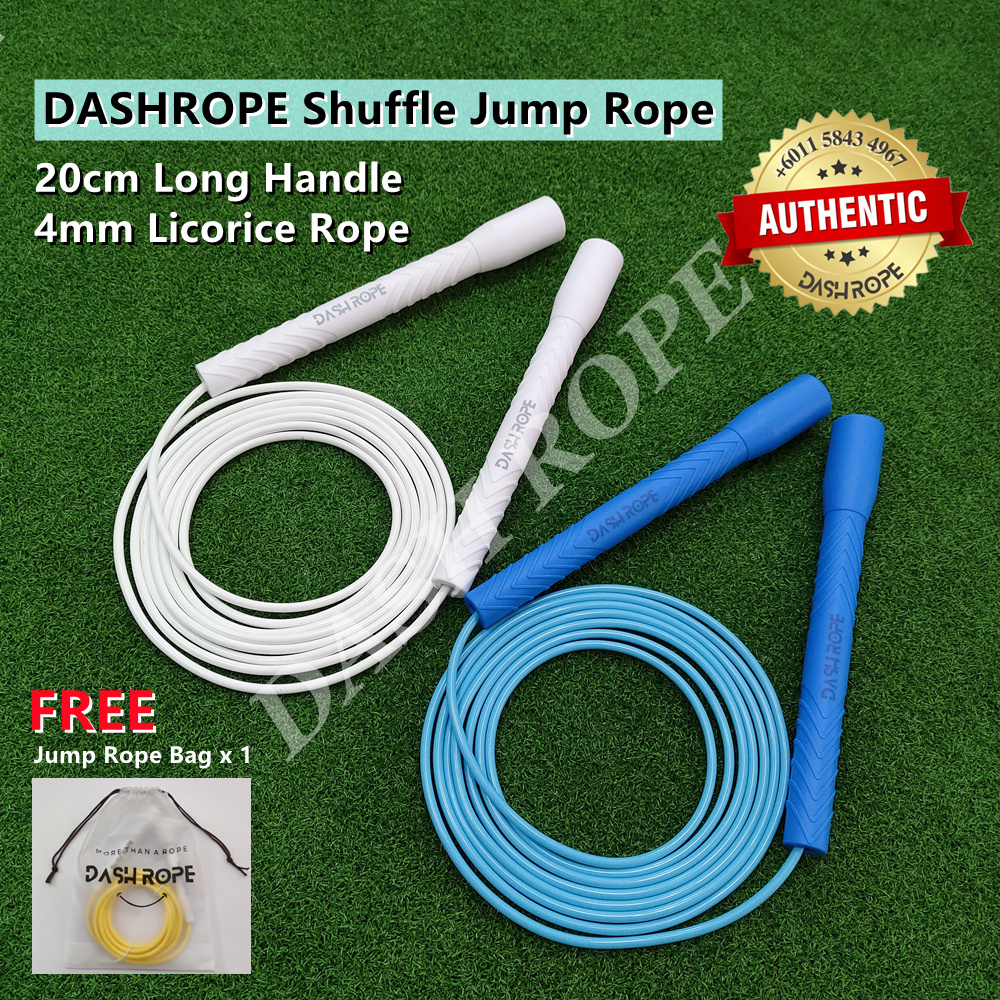 DASHROPE 4mm 5mm Licorice Jump Rope Freestyle Skipping Ropes Speed ...