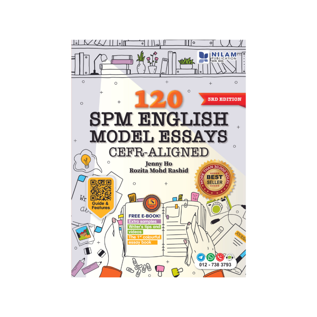 120 SPM English Model Essays 3rd Edition (CEFR-aligned) (2023) | Shopee ...