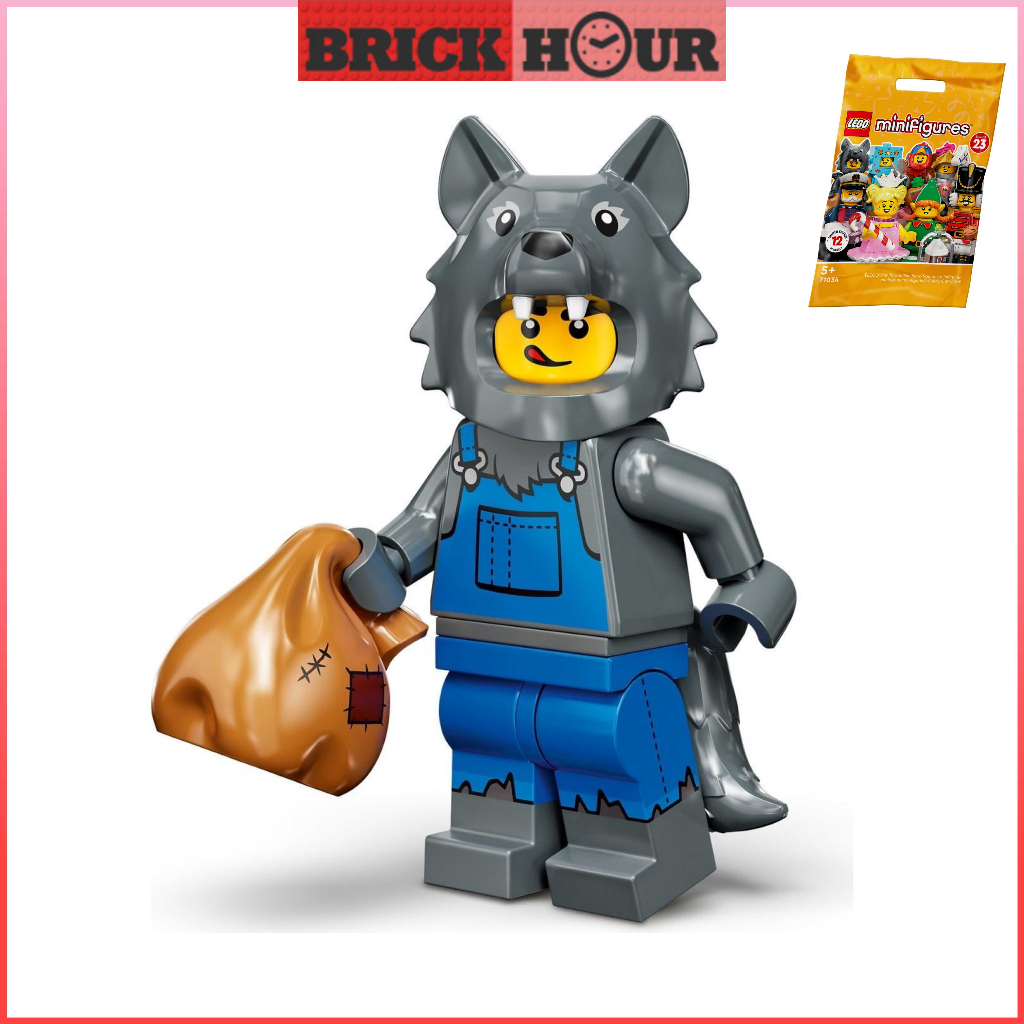 71034 -8 LEGO Minifigure Series 23 - Wolf Costume (MISP) | Shopee ...