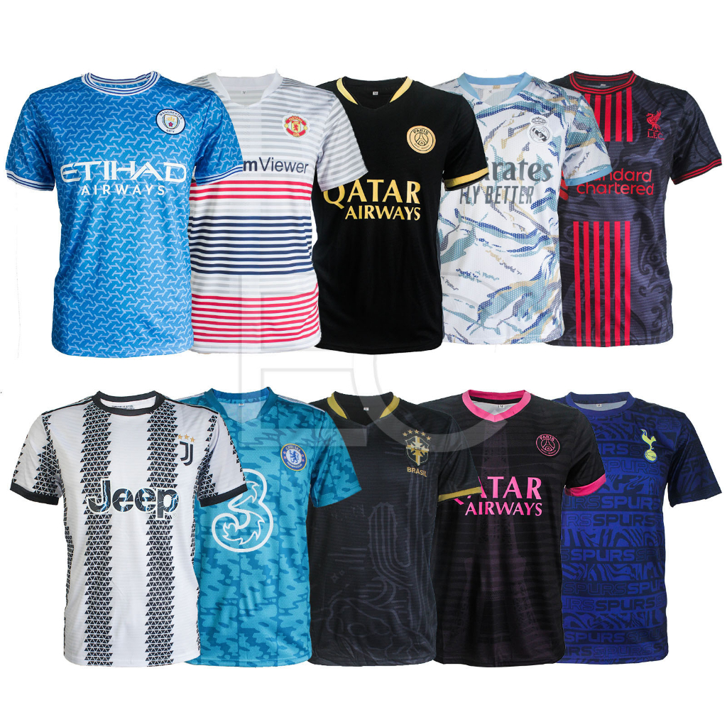 (BOOM Price) Men Jersey Football Club New Design/Men's Short Sleeve ...