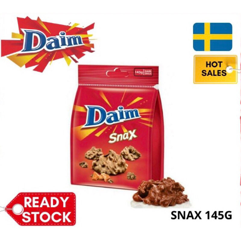 Daim Snax Travel Pack 145g (01/2025) / Daim Dragees 100g | Shopee Philippines