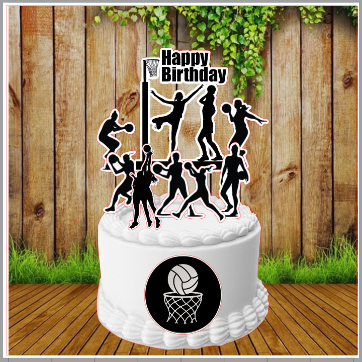 Netball Cake Topper 001 | Shopee Philippines
