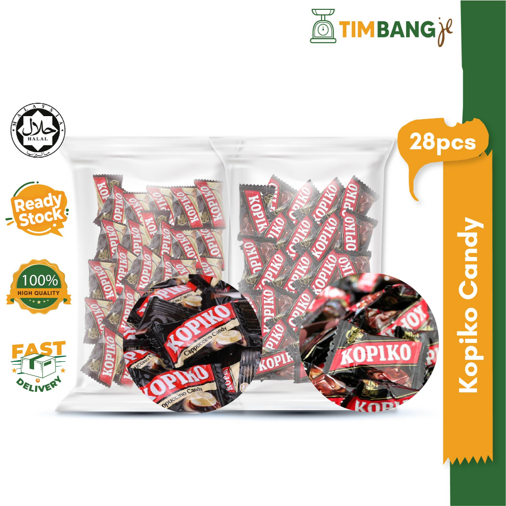 Kopiko Kopiko Cappuccino Sweet Candy Coffee Cappuccino 28pcs per pack ...