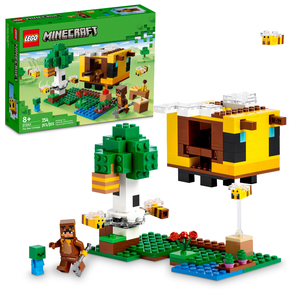 [BricksInBoots] (New) LEGO Minecraft The Bee Cottage (21241)(254 Pieces ...