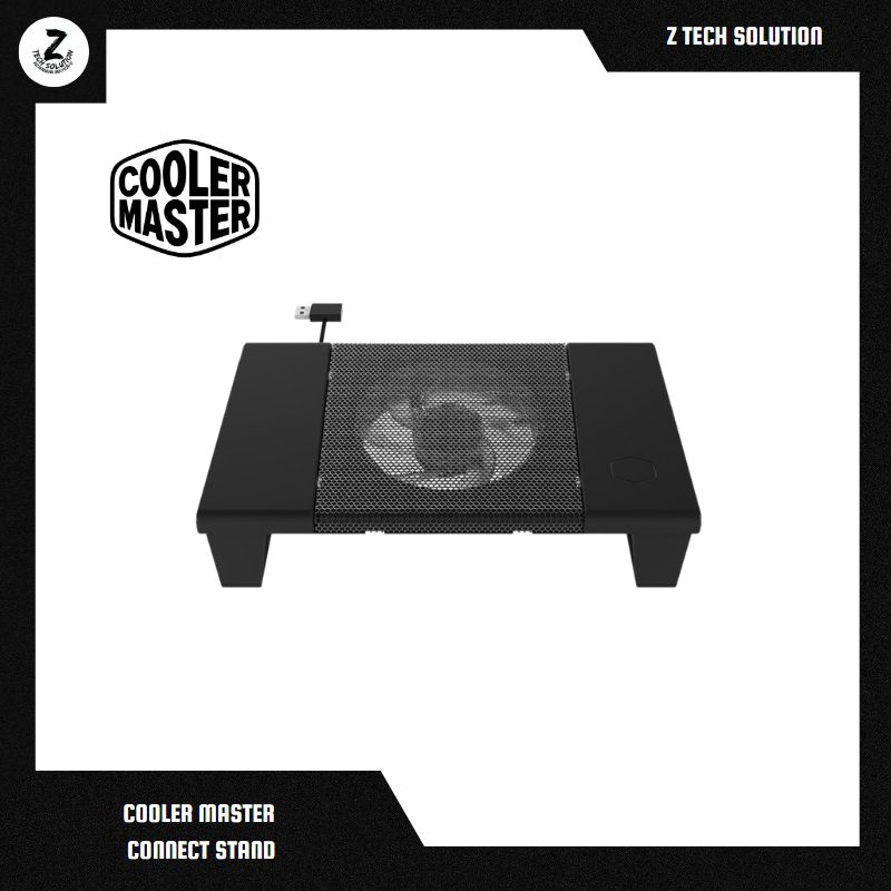 Cooler Master Connect Stand Router Modem Cooler Pad with Detachable Fan ...
