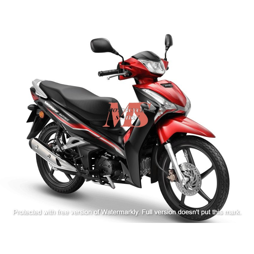 HONDA WAVE 125I (2022 - 2023) BODY COVER, HANDLE COVER, LOUVER | Shopee ...