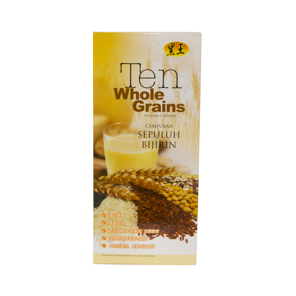 Hei Hwang Ten Whole Grains Black King Ten Grain Rice 30g x 15 sachets ...