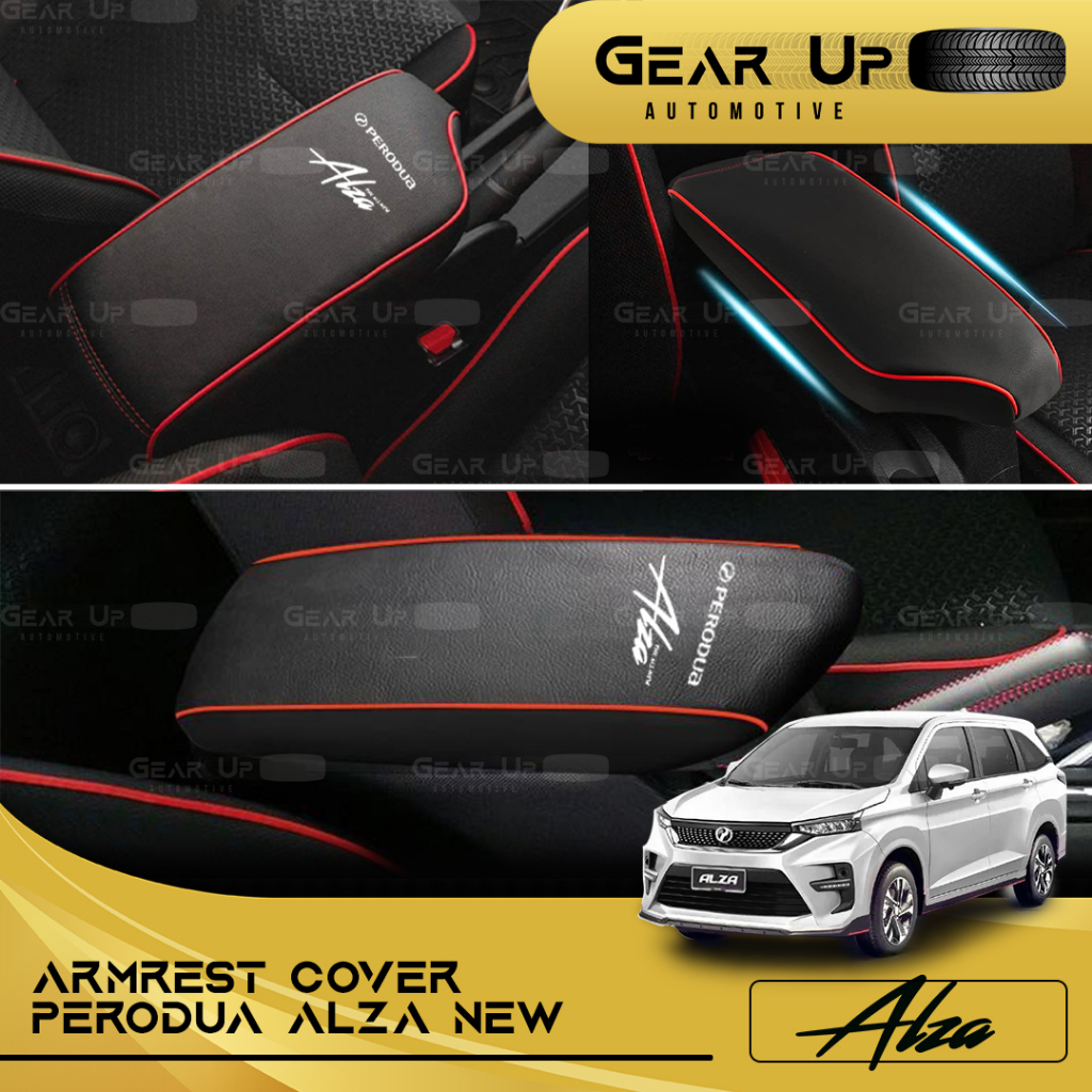 ARM REST COVER NEW Perodua ALZA 2025 2024 2023 2022 Accessories Gear Up ...