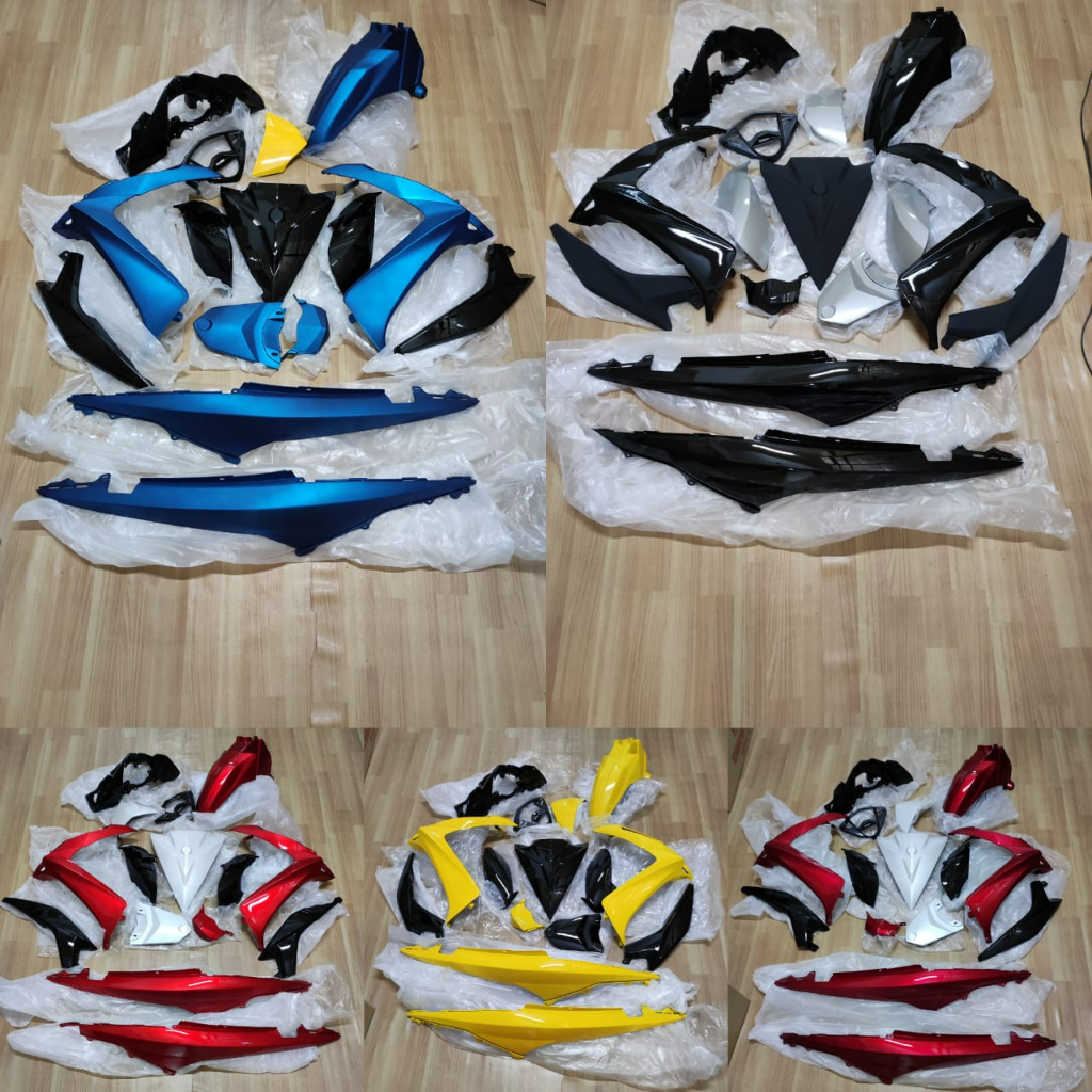 (KOSONG) (FI) Coverset Cover set (HLD) Yamaha Ego LC FI Egolc FI ego ...