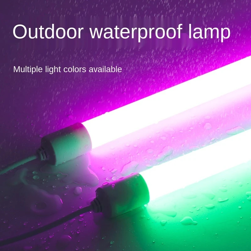 LED Colour Light Tube Weatherproof 4Feet T8 18W Multi Color Tube Red ...