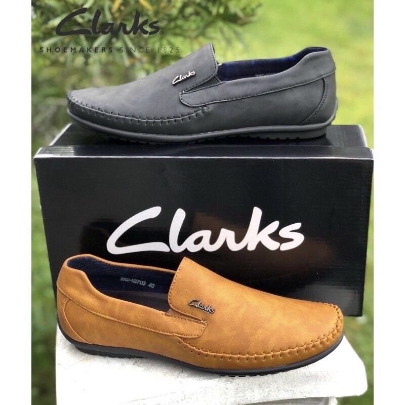 Clarks Lofer, Pure Leather, Ship in 24 hour, Kasut Kulit Clarks,。男皮鞋 ...