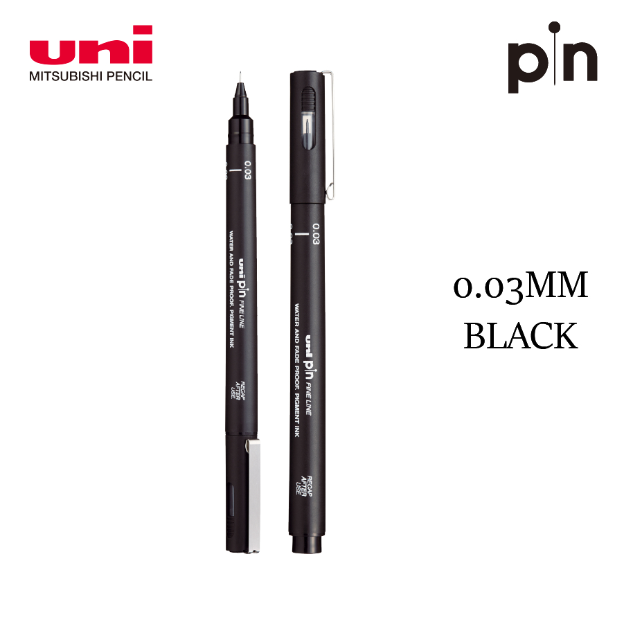【Uni】Pin Pigment Ink Fine Line Drawing Pen 0.03-1.2mm PIN-200 1pc ...