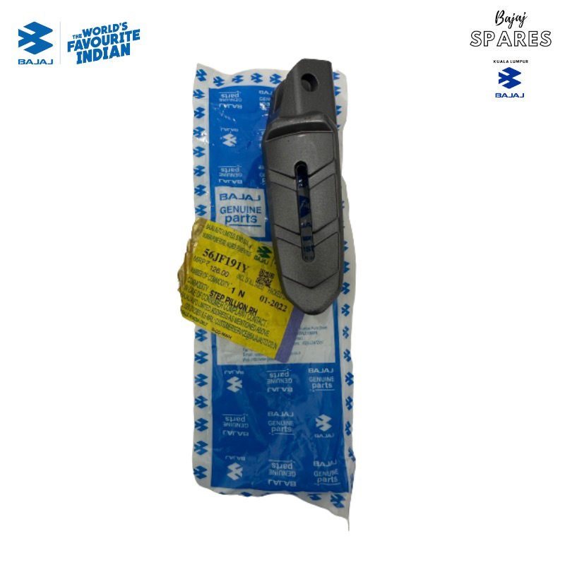FOOTREST REAR RH (BELAKANG KANAN) NS200/RS200 PULSAR BAJAJ | Shopee ...