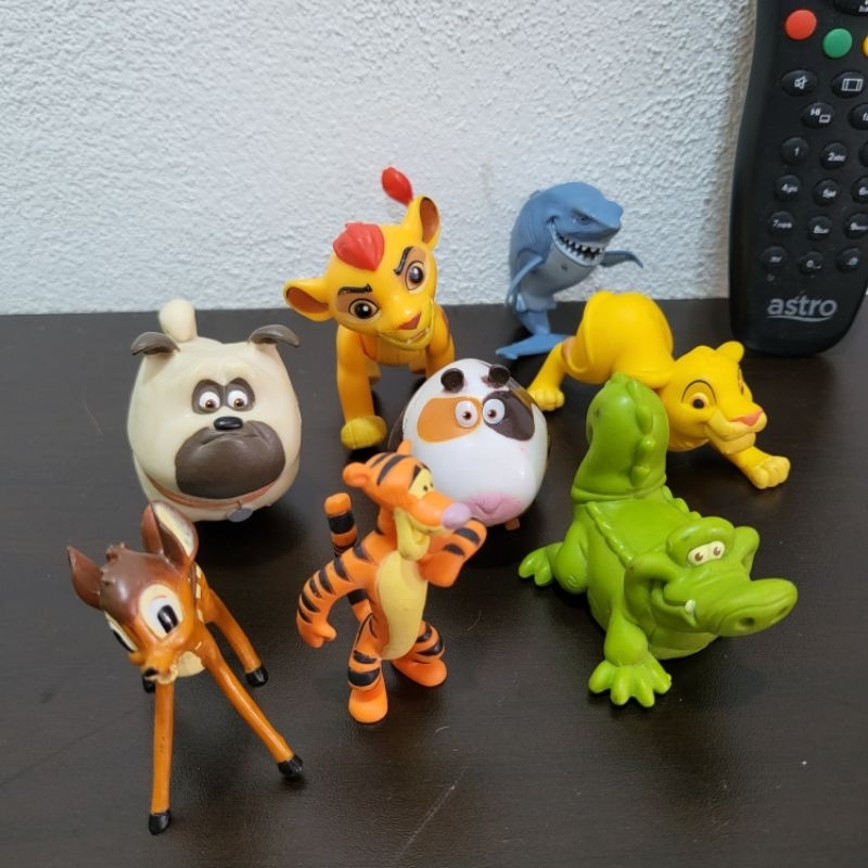 DISNEY ANIMALS CHARACTERS FIGURES | Shopee Philippines