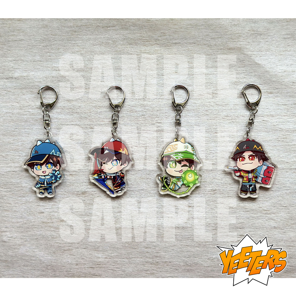 Boboiboy Fusion Chibi Acrylic Keychain (6cm) | Shopee Philippines