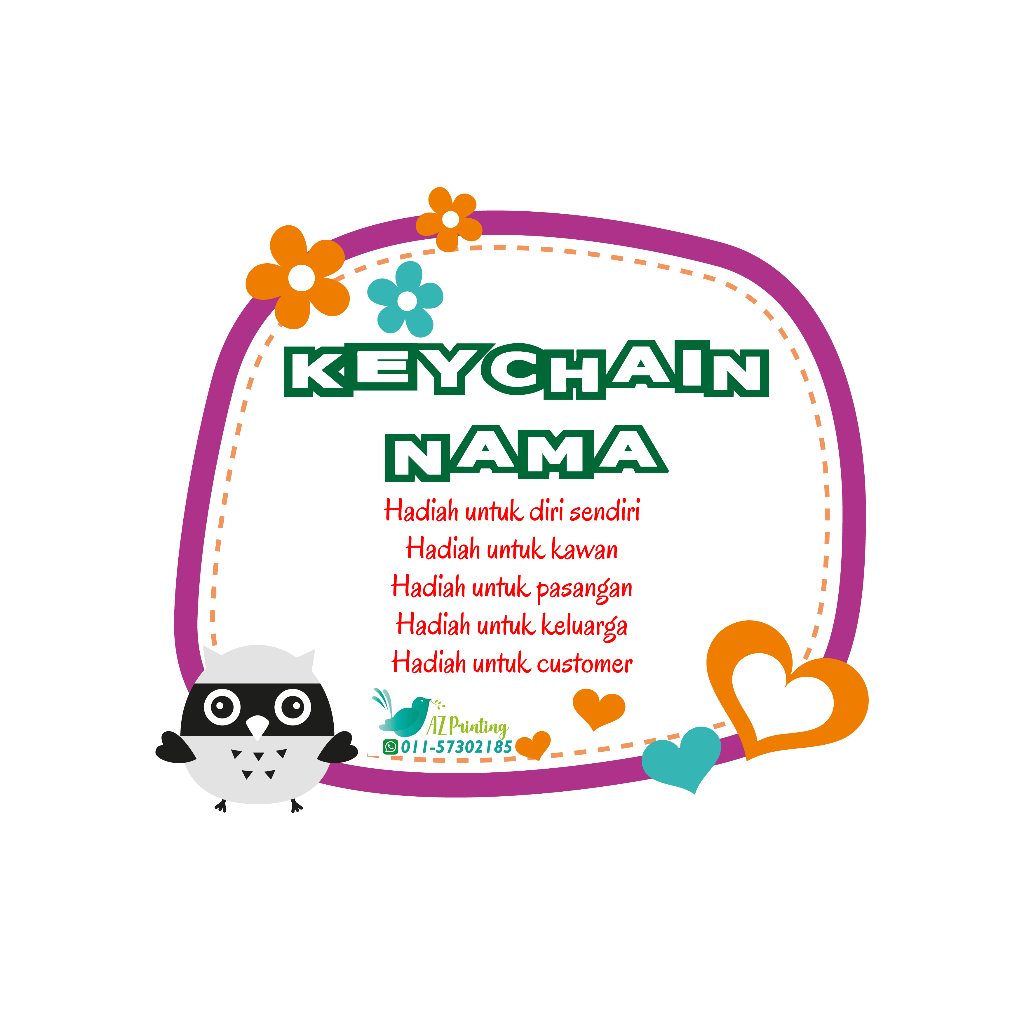 Personalized Customized Keychain Nama | Shopee Philippines