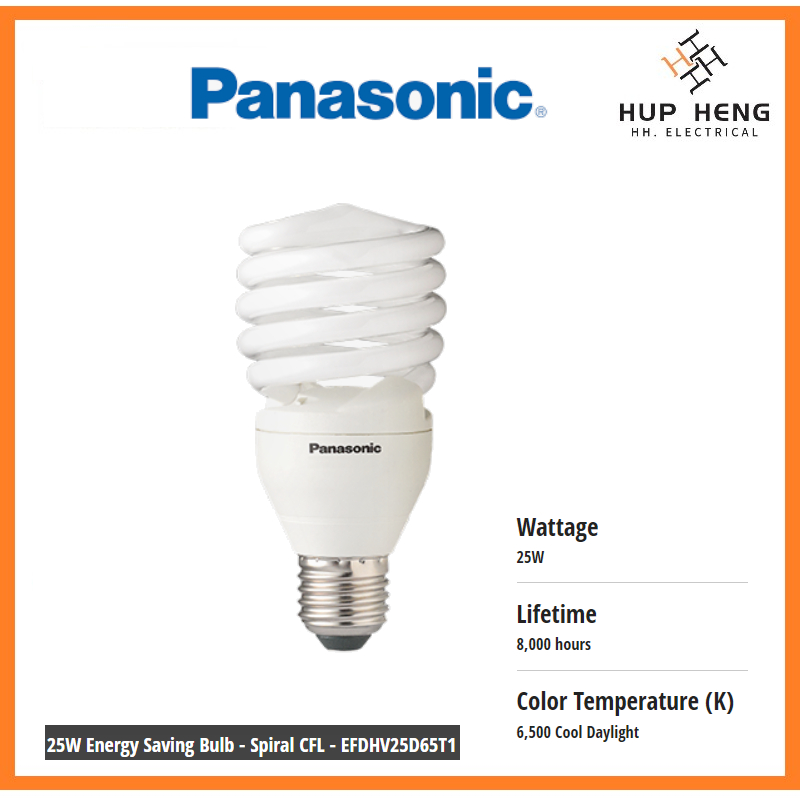 PANASONIC 25W SPIRAL DAYLIGHT BULB | Shopee Philippines