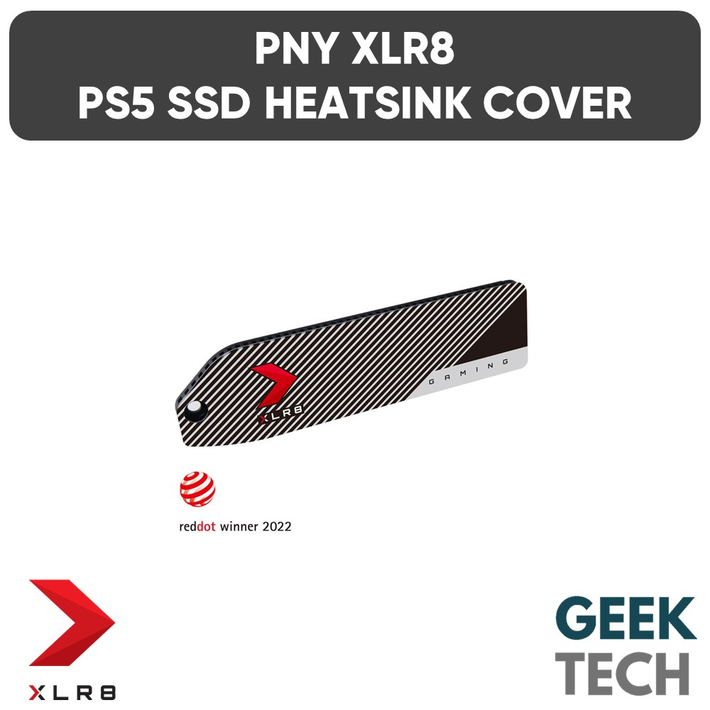 PNY XLR8 Gaming PS5 SSD Cover with Integrated Heatsink - Designed for ...