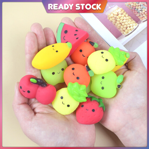 Mini Fruit Squishy Toy Stress Relief Mochi Squishy Toys Anti Stress ...