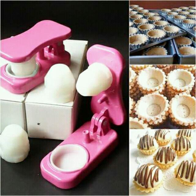 Tart Presser 4.5cm / 5cm / 3.5cm Mini Hand Press Tart Maker Acuan Tart ...