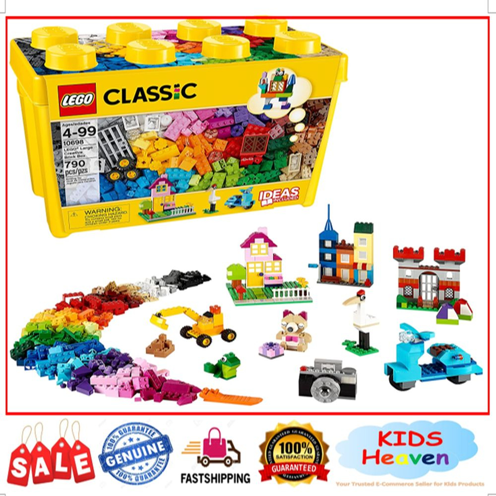 LEGO Classic LEGO Large Creative Brick Box 10698 | Shopee Philippines