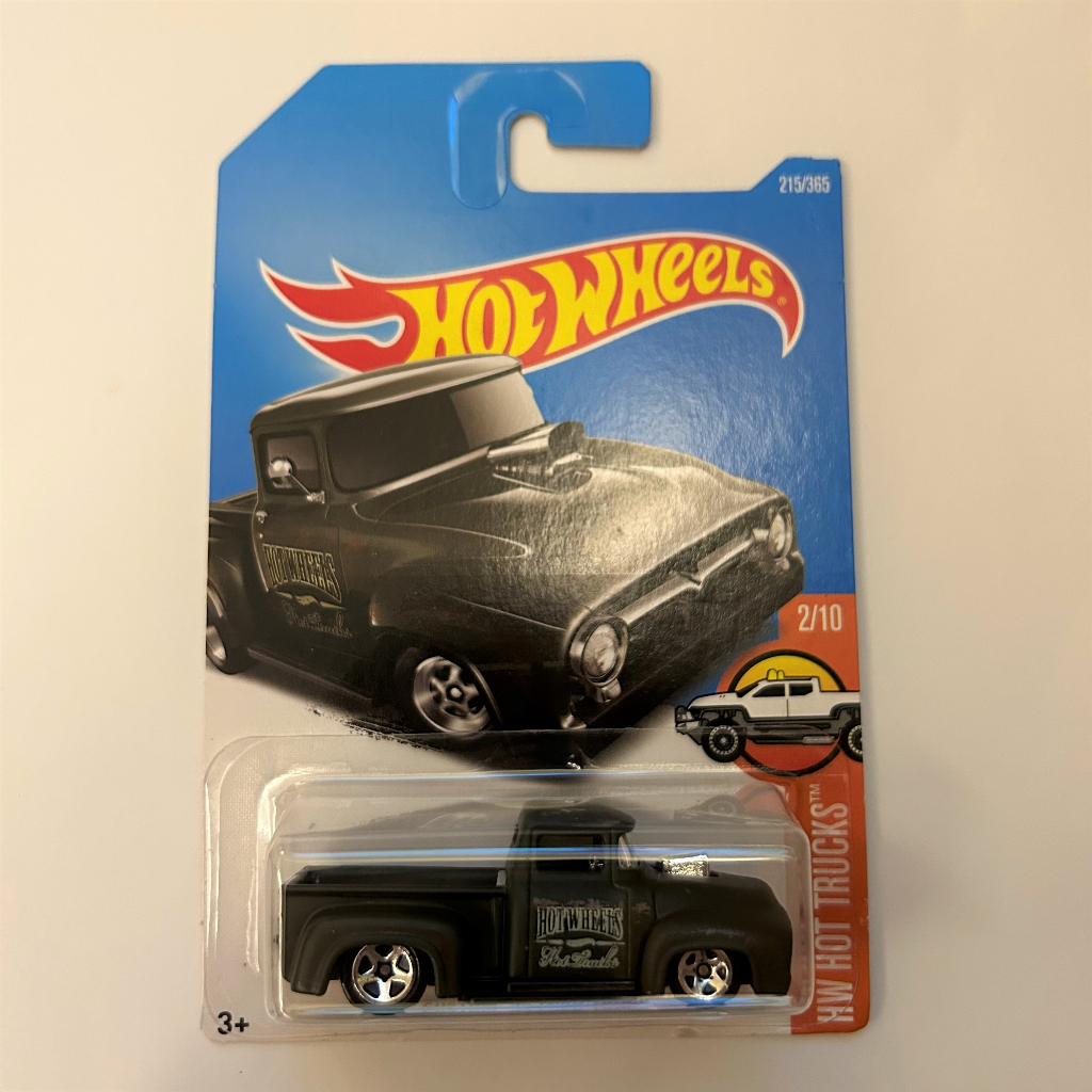 Hot Wheels Custom '56 Ford Truck HW HOT TRUCKS Army Green 1:64 Scale ...
