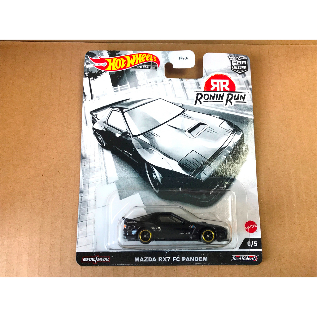 Mint Hot Wheels 2022 Ronin Run Chase Car Card > Mazda RX7 FC Pandem ...