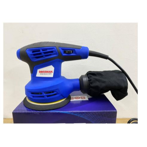 BOSSMAN 125mm Orbital Sander 320w BOS5032 Free sanding paper & dust ...