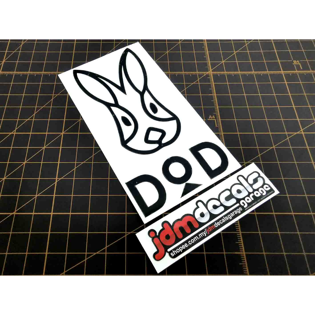 DOD Camping Vinyl Sticker | Shopee Philippines