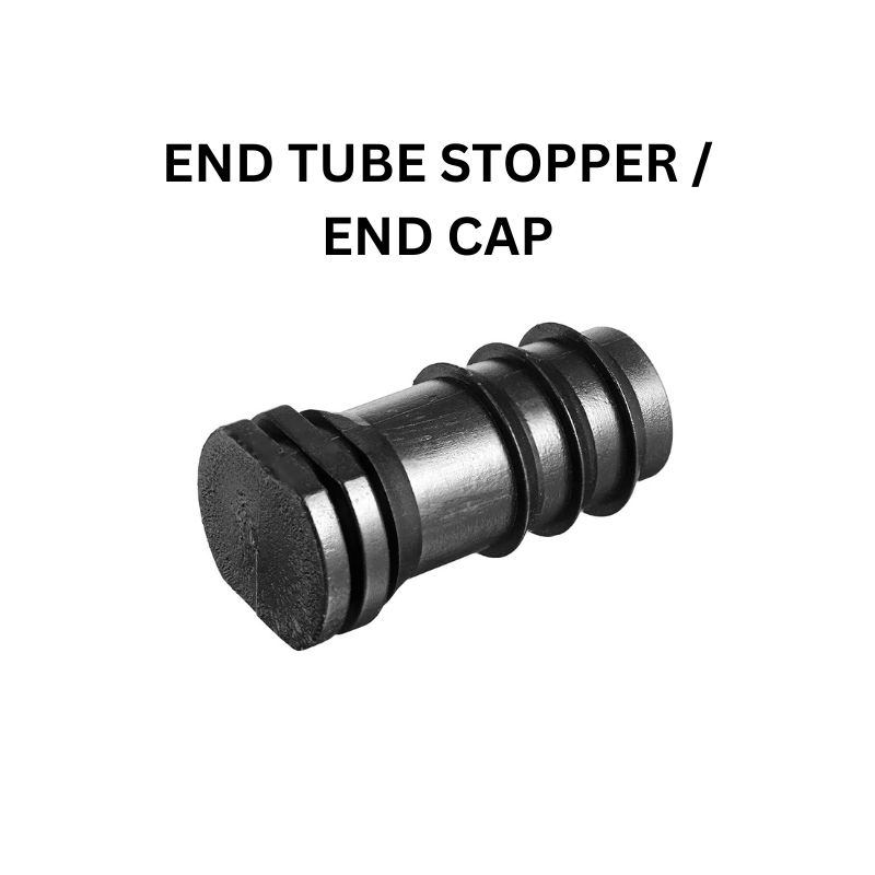 Drip Irrigation Fittings Kit - End Cap Plugs Barbed Connectors | Shopee ...