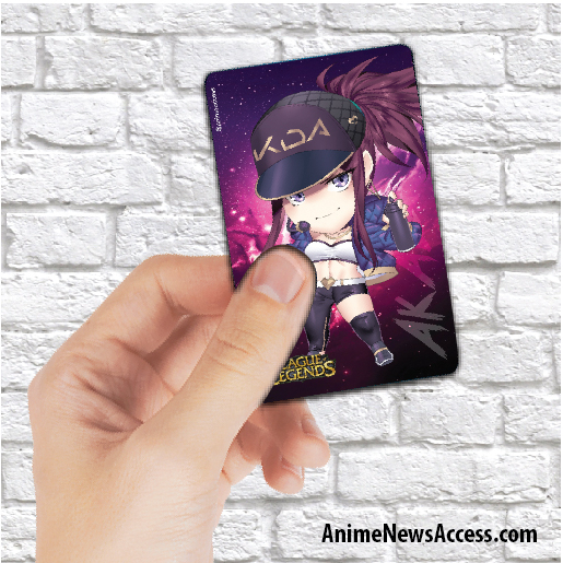 Akali KDA Popstar Skin League of Legends Stickers Fanart Chibi Touch N ...