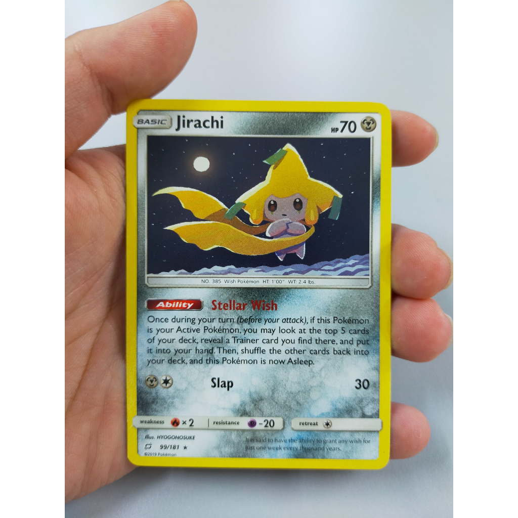 Steel Type - Pokemon Card - Jirachi 99/181 | Shopee Philippines