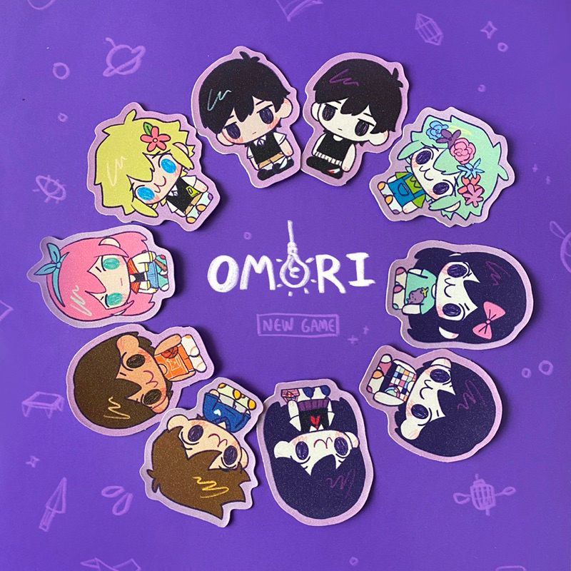 Omori Stickers [2xsodium] | Shopee Philippines