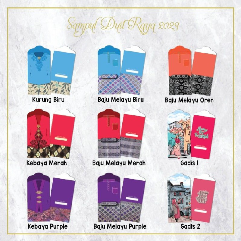 Sampul Raya Angpow Raya Viral - Baju Tradisional | Shopee Philippines