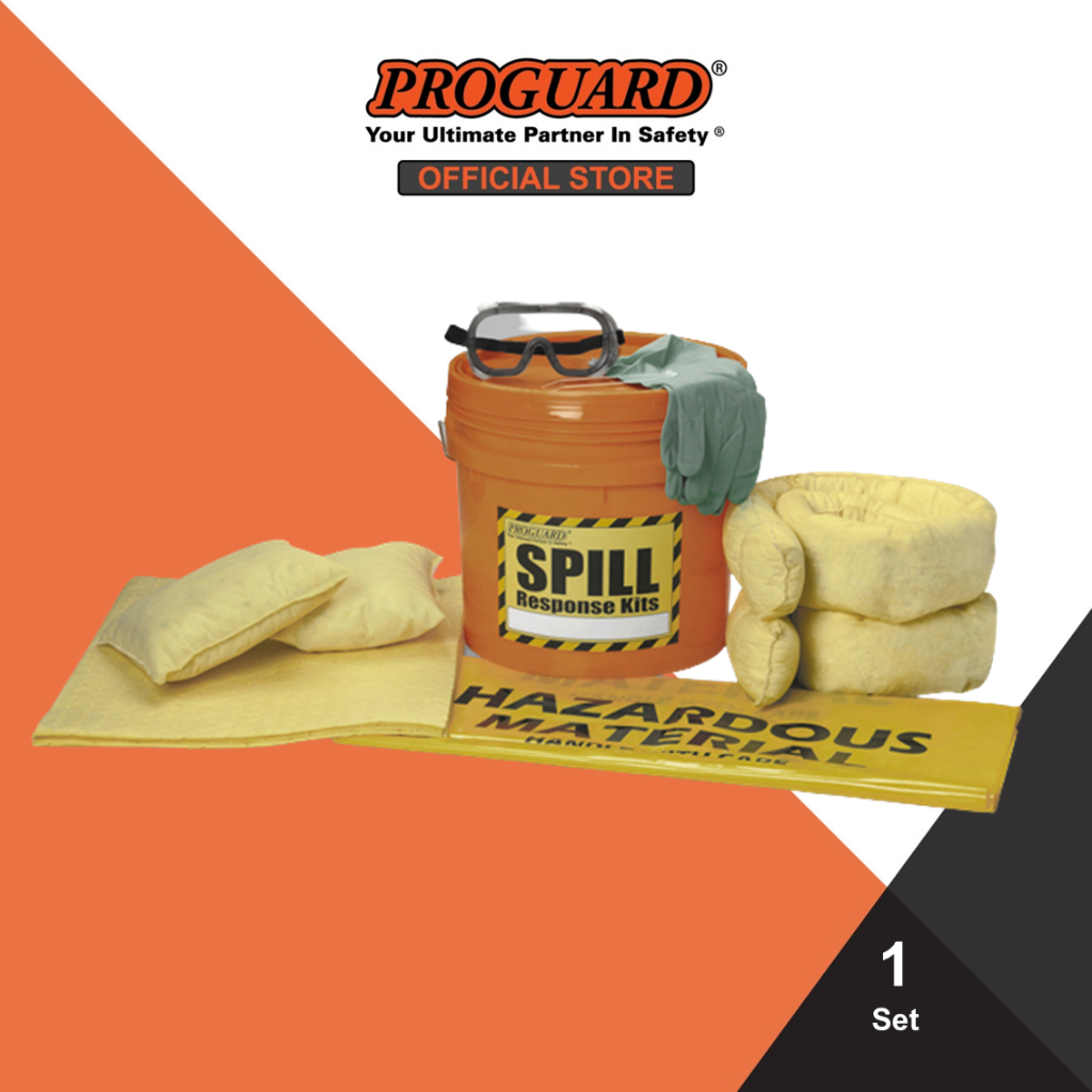 Proguard 20 litre Portable Spill Kit - Chemical Kit Liquid Spill ...