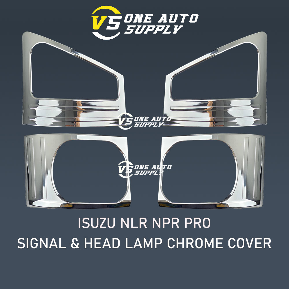 ISUZU NLR PRO NPR PRO NPR150 SIGNAL & HEAD LAMP CHROME COVER | Shopee ...