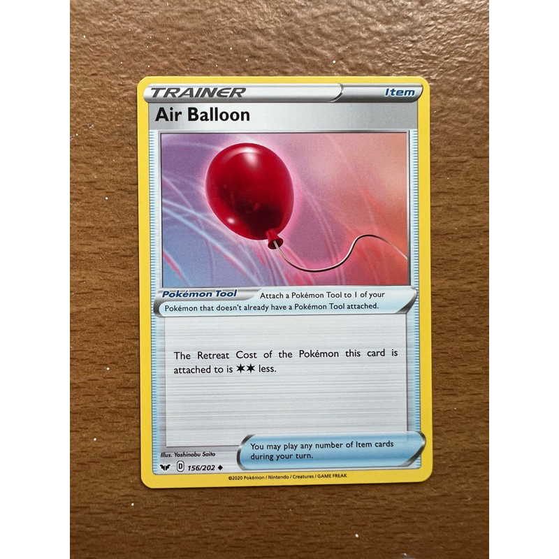 Pokemon TCG Air Balloon 156/202 | Shopee Philippines